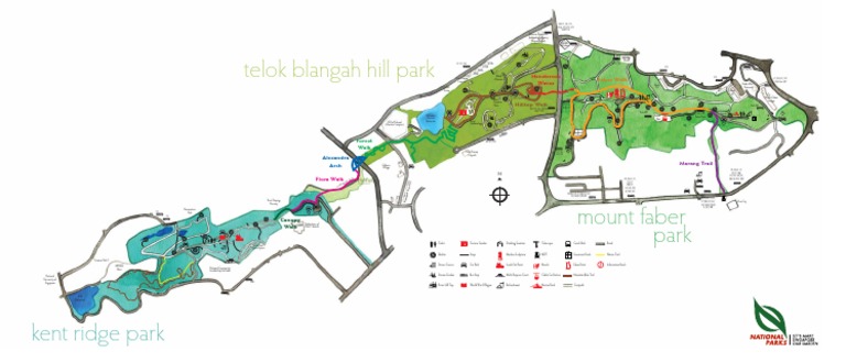 Mount Faber To Kent Ridge Hiking Map | PDF | Leisure | Sports