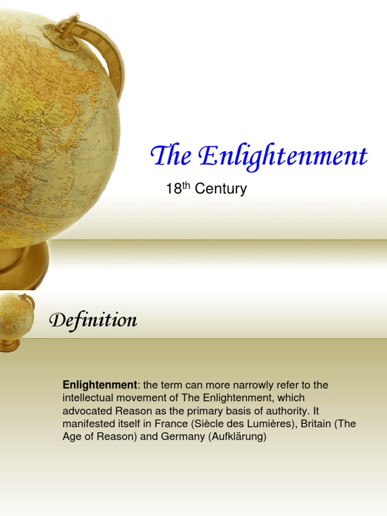 The Enlightenment: 18 Century | PDF | Age Of Enlightenment | Reign Of ...