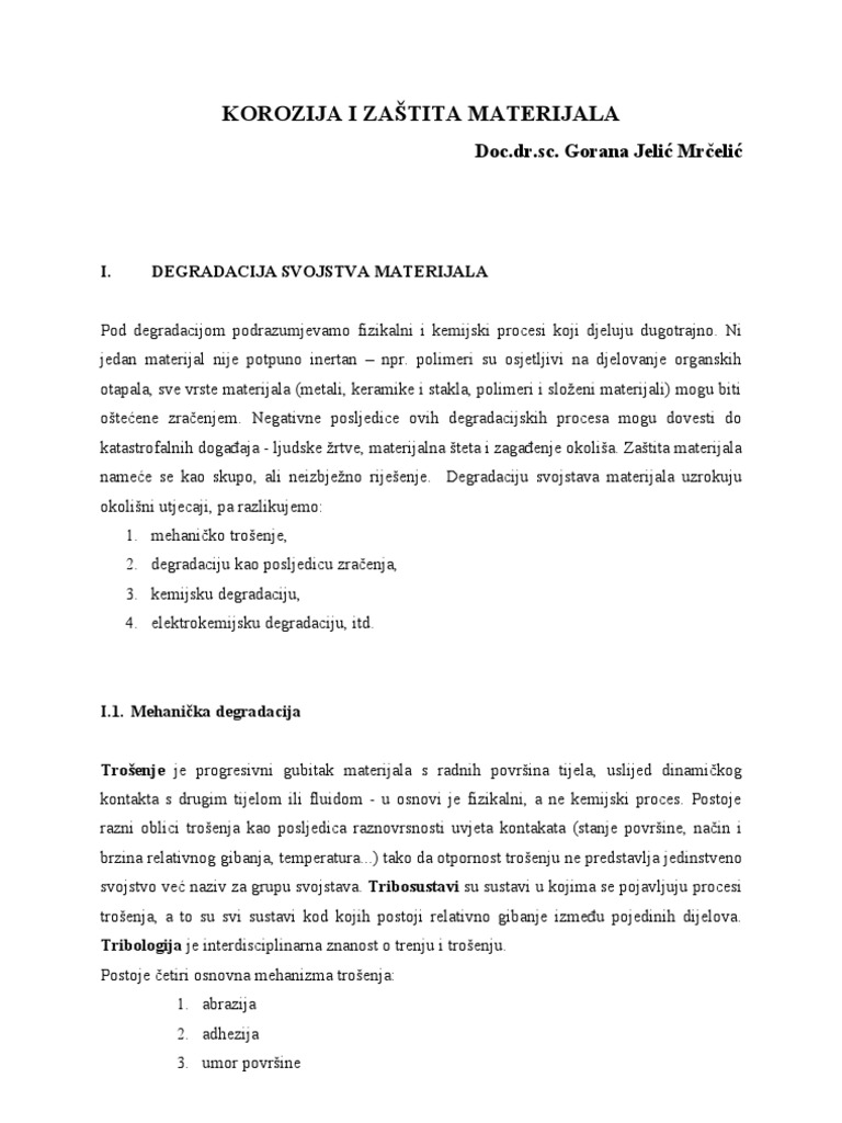 Skripta Zastita Materijala