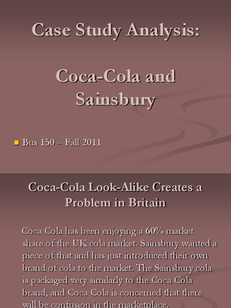 Case Study Analysis - Coca Cola Case | PDF | Coca Cola | Swot Analysis