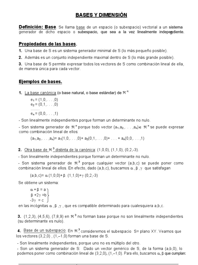 Matriz de Cambio de Base | PDF | Espacio vectorial | Base (álgebra lineal) Matriz de Cambio de Base | PDF | Espacio vectorial | Base (álgebra lineal)