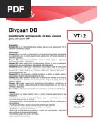 Divosan Forte Ficha Tecnica | PDF | Química | Sustancias químicas