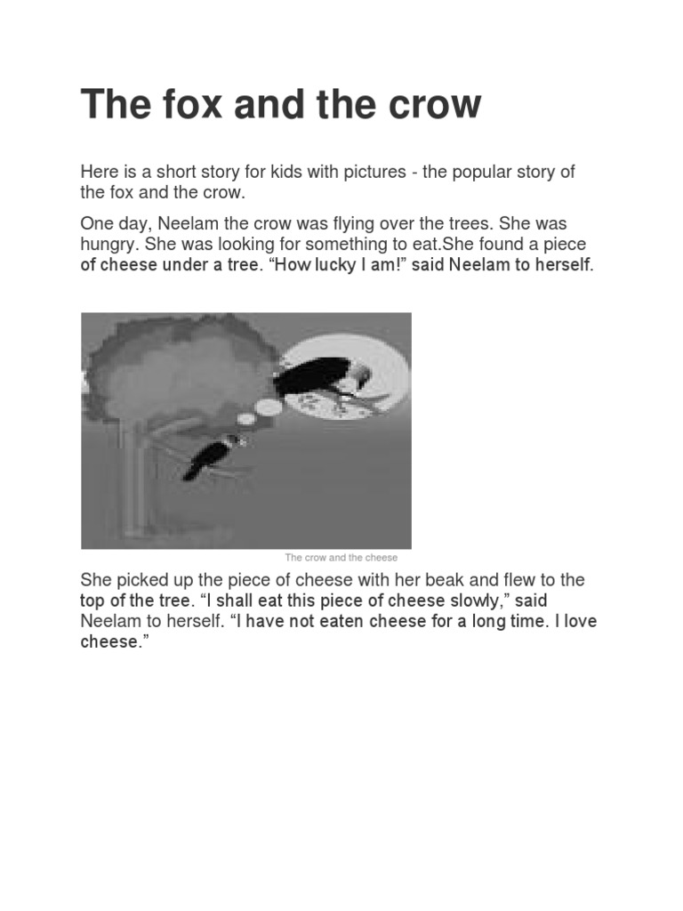 The Fox and The Crow | PDF