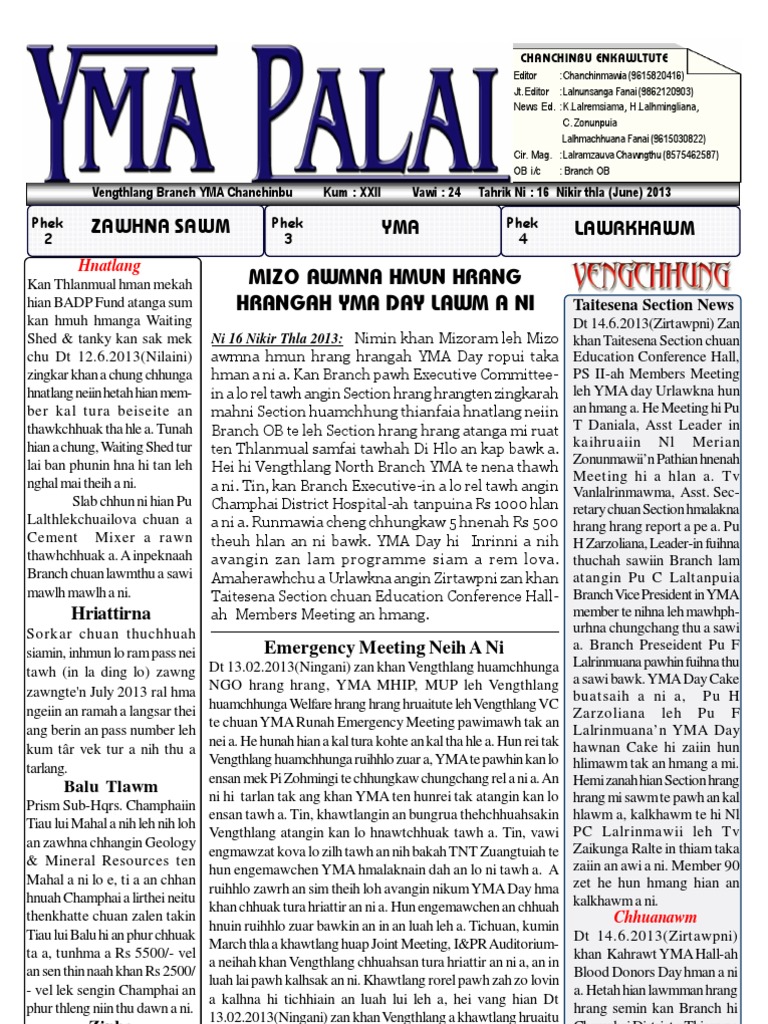 YMA Palai | PDF