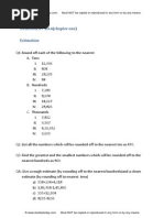 Class 5 Maths - Patterns - CBSE Worksheets | PDF