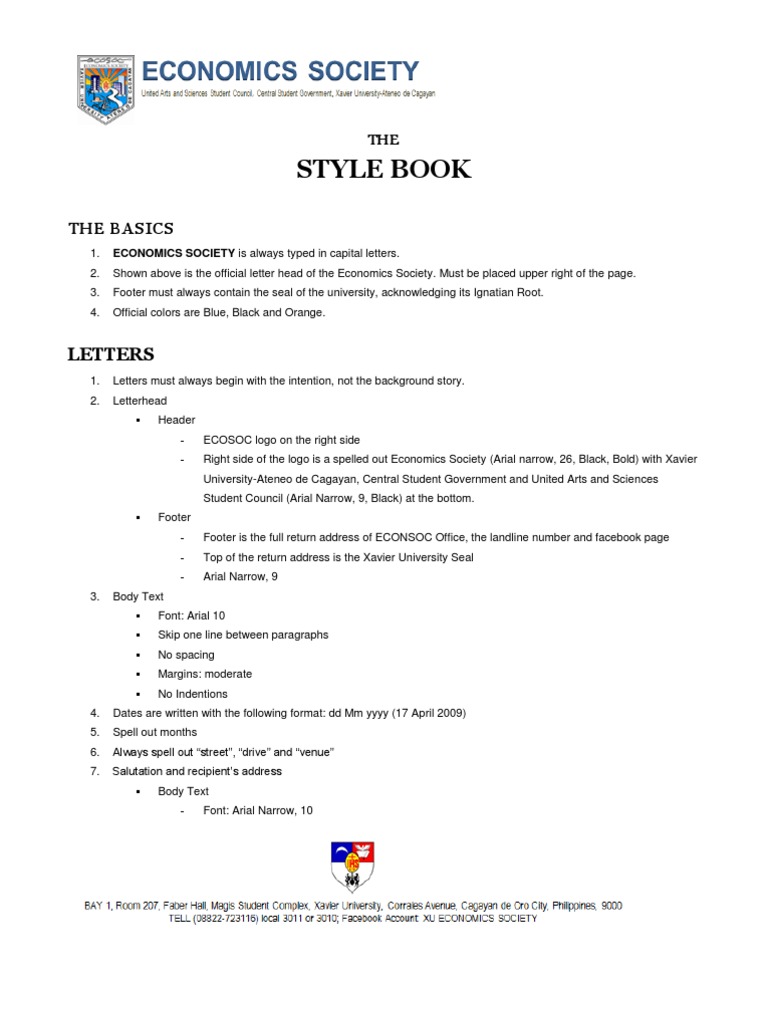 The Style Book | PDF | Arial | Typefaces