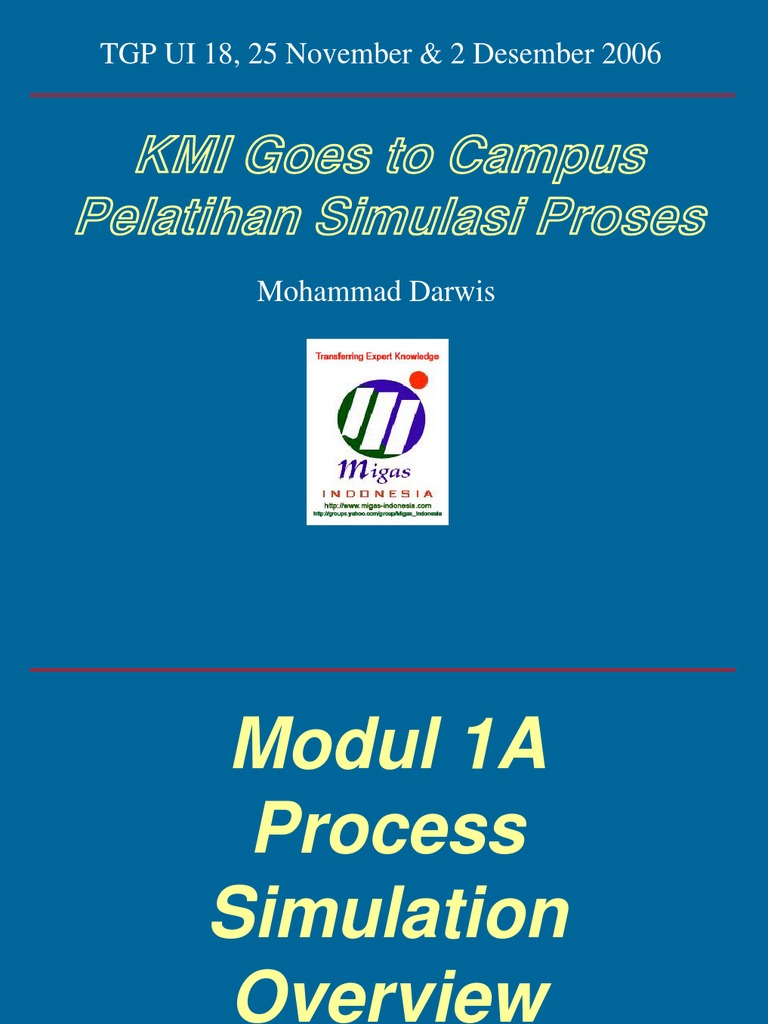 Modul 1A Hysys - Process Simulation Case 1&2 | PDF