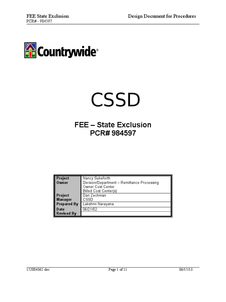Design Document For Procedures | Download Free PDF | Subroutine | Parameter (Computer Programming)