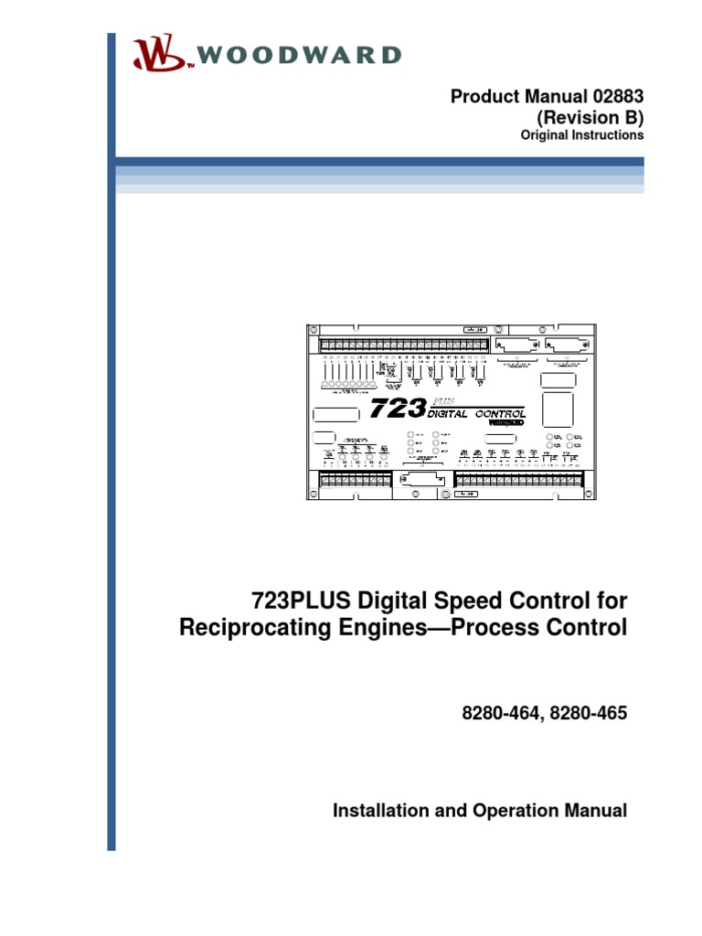 723PLUS Digital Speed Control For Reciprocating Engines-Process Control ...