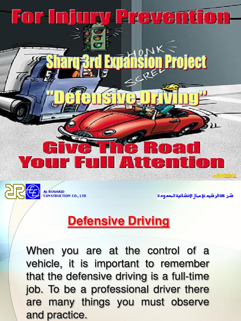Defensive Driving | PDF | Seat Belt | Driving
