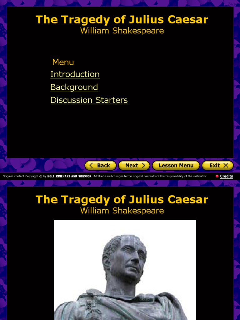 History of Caesar PowerPoint | PDF | Julius Caesar | Ancient Rome