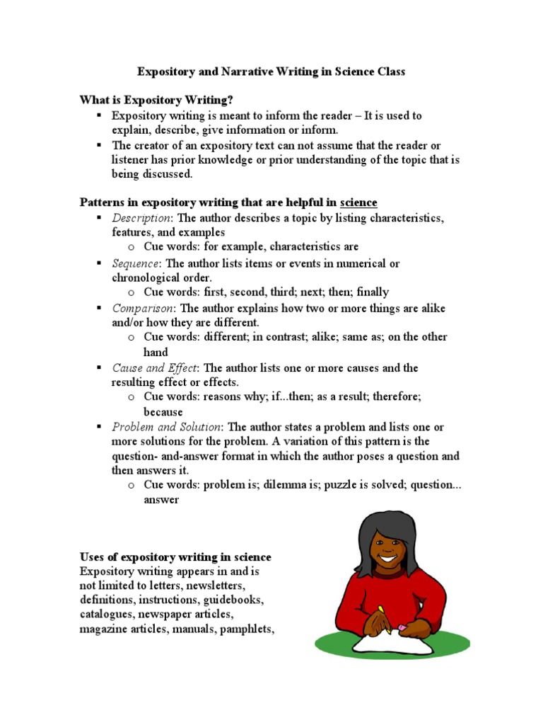 Expository vs. Narrative Writing in Science | PDF | Narrative | Essays