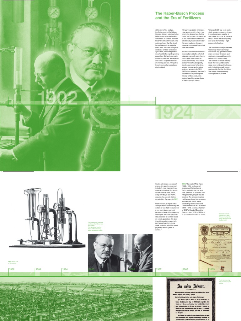 BASF 100 Years Ammonia 1902-1924 - en | PDF | Fertilizer | Chemistry