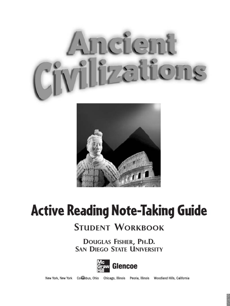 ANCIENT CIVILIZATIONS Active Reading and Note-Taking Guide G6 | PDF ...