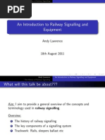 Railway Engineering-10 - Signalling and Interlocking | PDF | Track ...