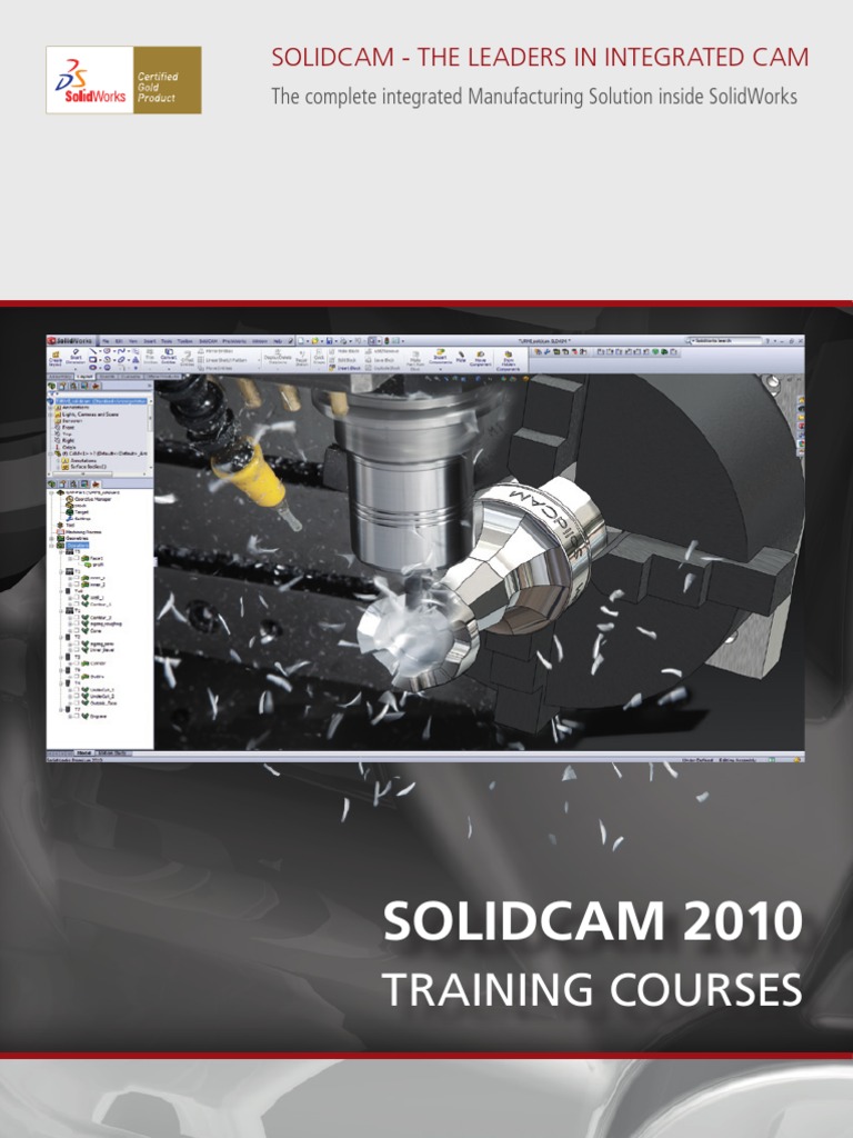 SolidCAM Training | PDF | Machining | Rotation