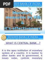 Economics Project: Role of Rbi in Control of Credit | PDF | Deflation ...