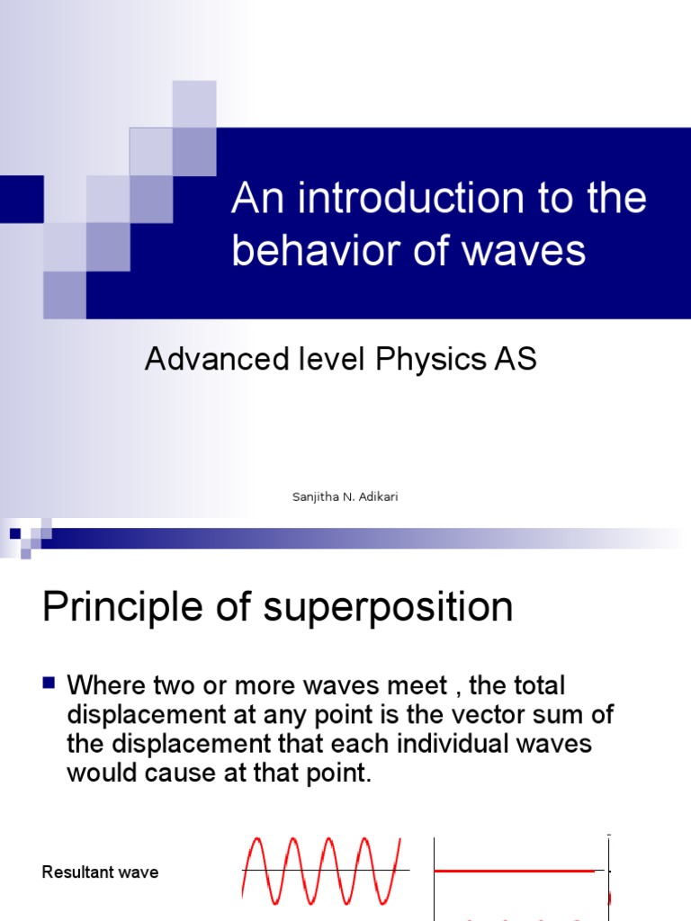 Wave Behavior in Advanced Physics | PDF | Waves | Resonance
