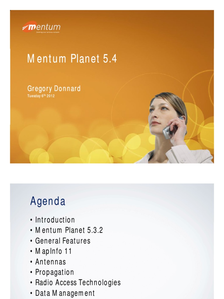 Introducing Mentum Planet 5.4 - Presentation | PDF | Lte ...