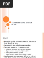 Yarn Specifications | PDF | Yarn | Needlework