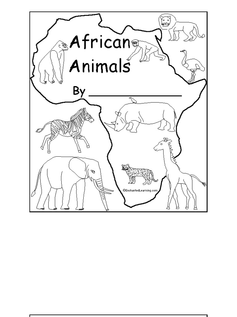 Enchanted Learning - African Animals | PDF
