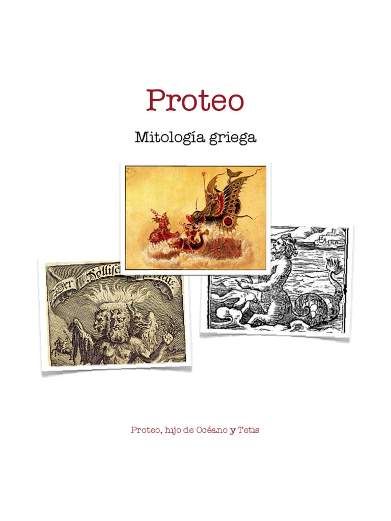 PROTEO (Mitología Griega) | PDF | Agamenón | Ilíada