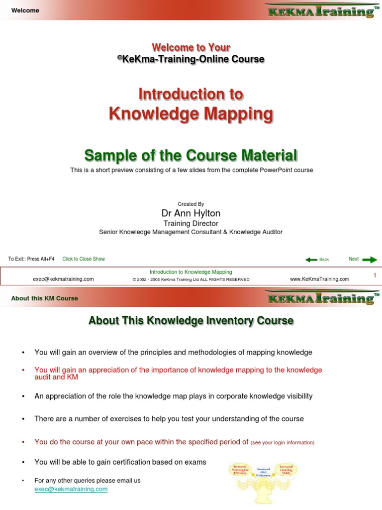 Knowledge Mapping | Download Free PDF | Tacit Knowledge | Knowledge ...