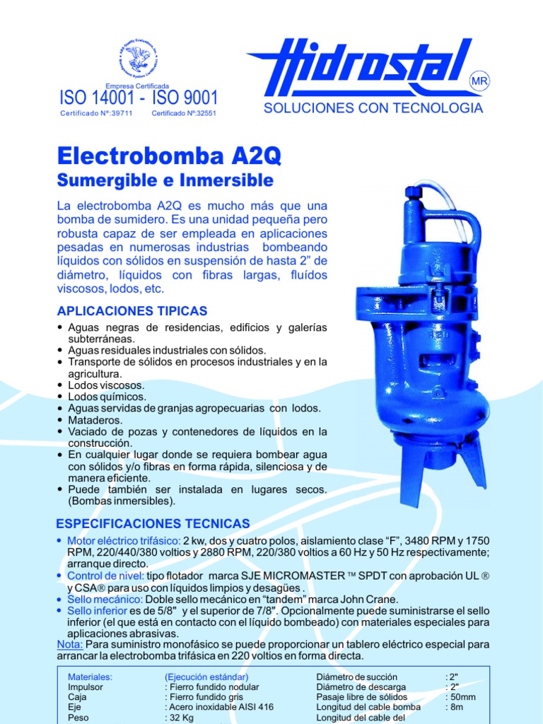 Bomba Portable Hidrostal | Bomba | Energía y recursos