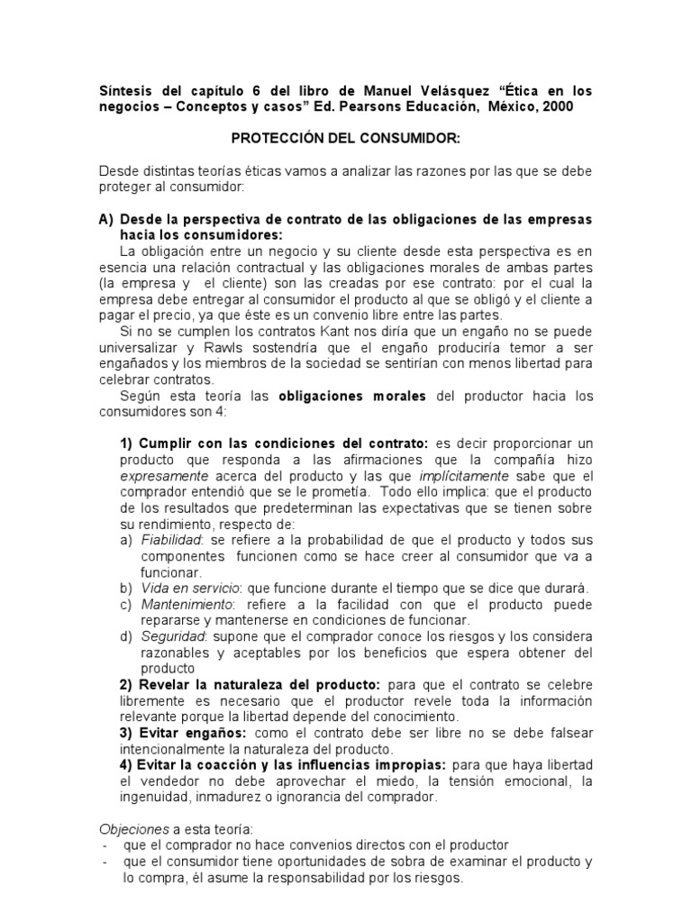 INF5 Capitulo 6 de Velasquez | PDF | Publicidad | Los consumidores