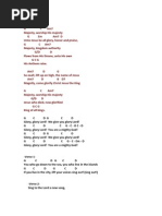 Yeshua Chords and Lyrics Guide | PDF