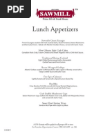 Fine Dining Menu | PDF