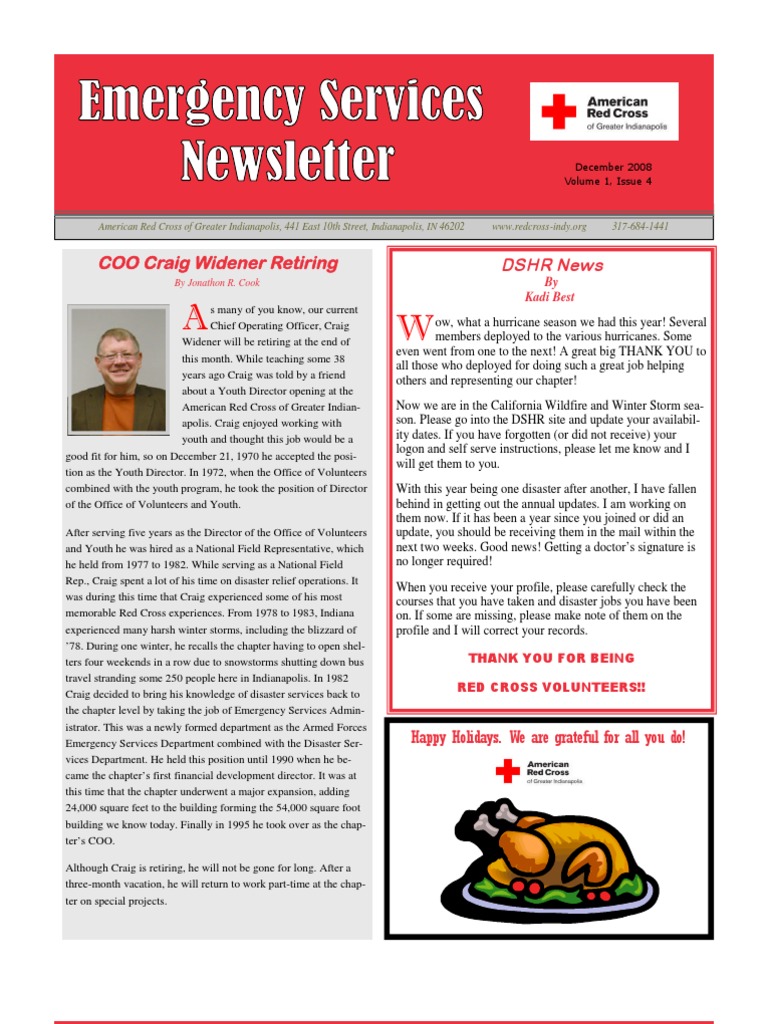 COO Craig Widener Retiring DSHR News: Happy Holidays. We Are Grateful ...