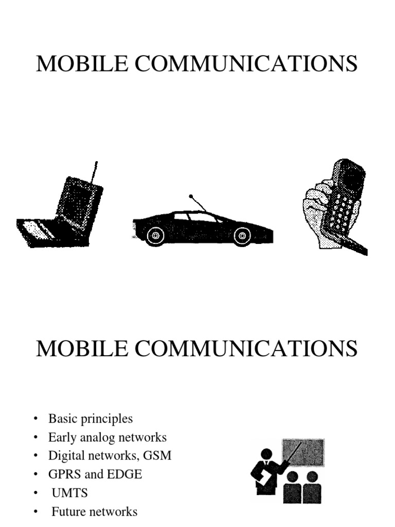 Mobile Communications | PDF | General Packet Radio Service | Cellular ...