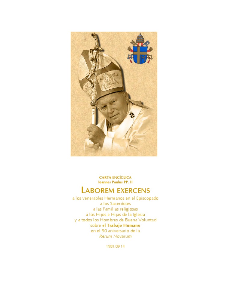 JUAN PABLO II - Laborem - Exercens | PDF