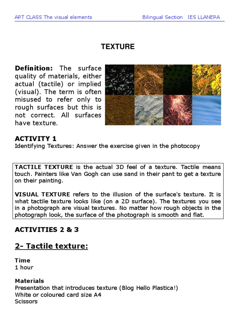Texture | PDF