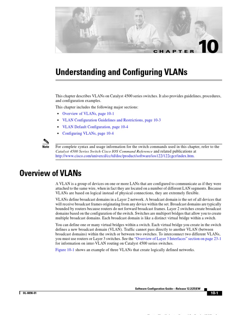 Understanding and Configuring Vlans | PDF | Network Switch | Router (Computing)