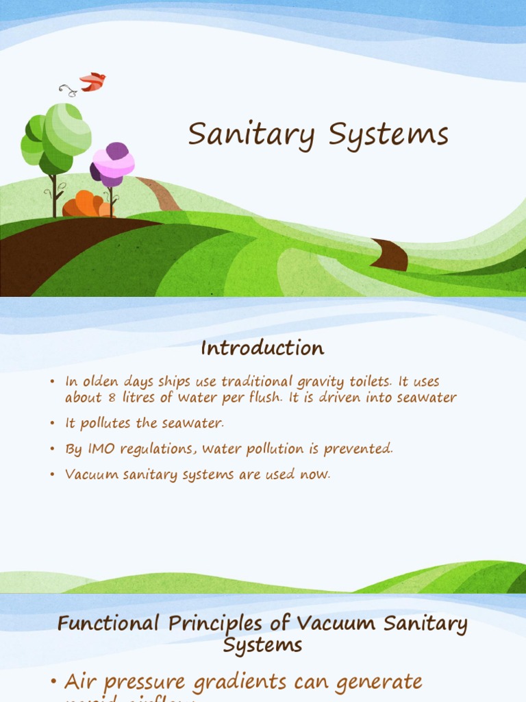ppt:-Sanitary Systems | Sanitation | Toilet