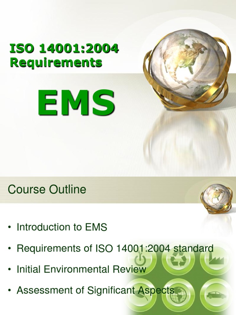ISO 14001:2004 EMS Overview | PDF | Waste | Natural Environment