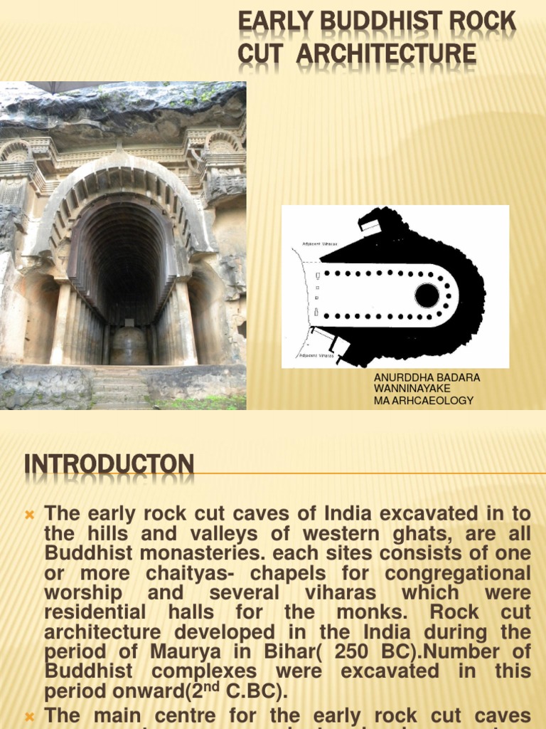 Early Buddhist Rock Cut Architecture | PDF | Architectural Design ...