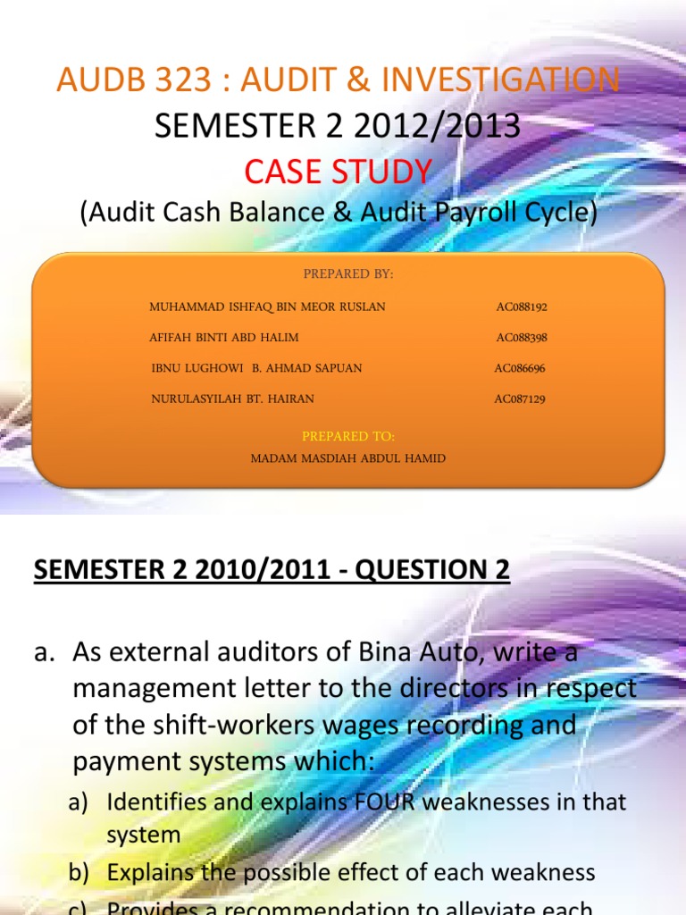 Case Study 2 | PDF | Salary | Payroll
