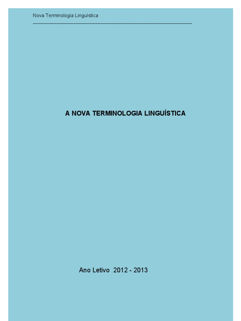 Mini Gramática Da Língua Portuguesa | PDF | Tempo gramatical | Assunto ...