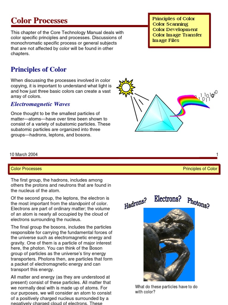 CTM6 Color | PDF | Magenta | Color