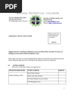 Application Form Tia 2025 | PDF | Educational Stages