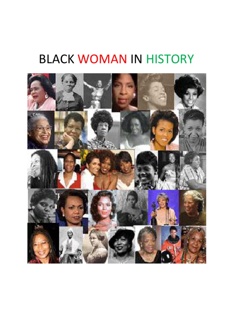 Black Woman in History | PDF | African American Civil Rights Movement ...
