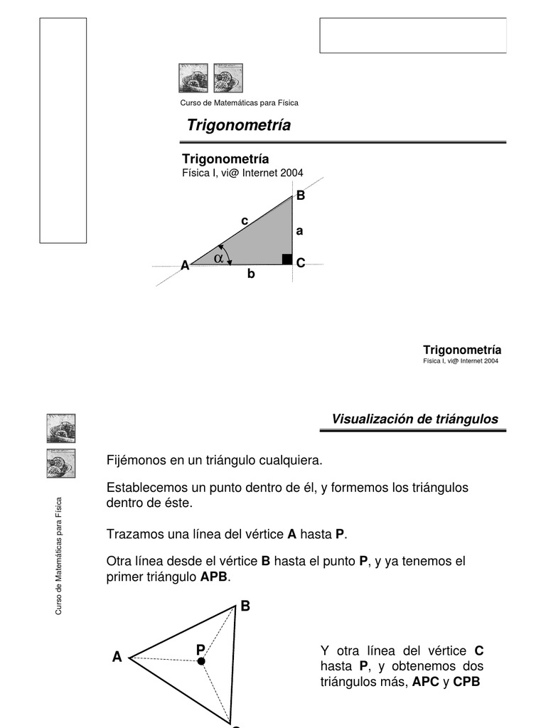 Trigonometría Básica | Triángulo | Trigonometría