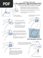 Basic Nålbinding | PDF | Yarn | Handicrafts