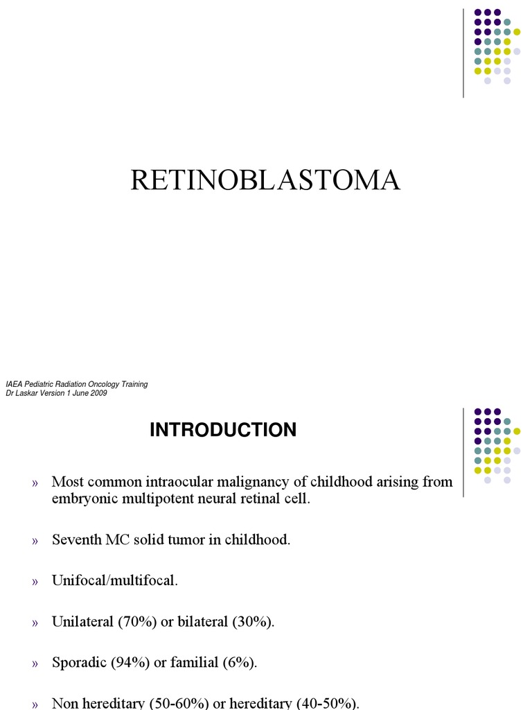 050 PPT - Retinoblastoma | PDF | Cell Cycle | Medicine