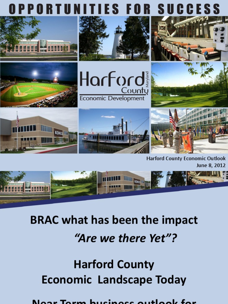 Economic Outlook Harford County | PDF | Manufacturing And Engineering ...