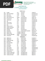 Vegetable Conversion Chart | PDF | Vegetables | Agronomy