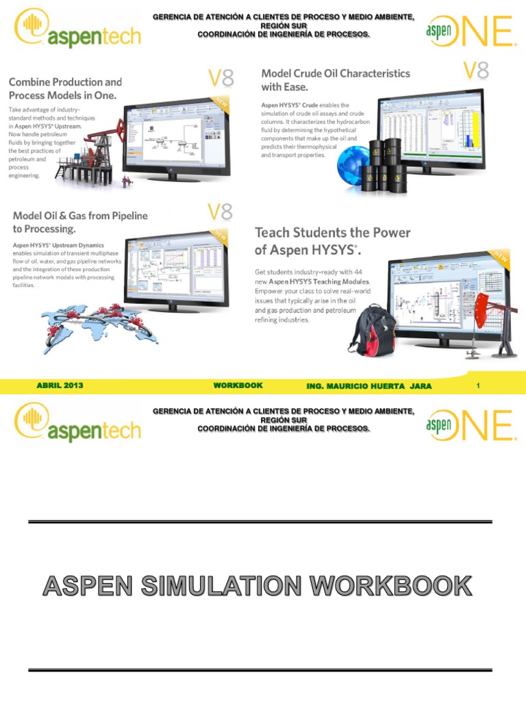 Aspen Simulation Workbook | PDF | Point and Click | Comillas